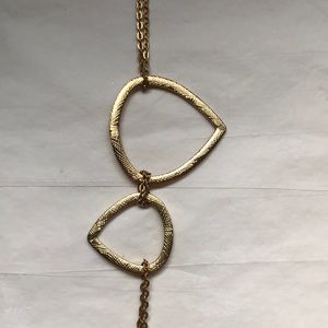 Jewelry | Gold Chain With Geometric Shapes | Poshmark